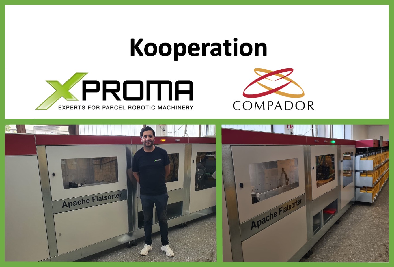 Kooperation mit Compador - XPROMA